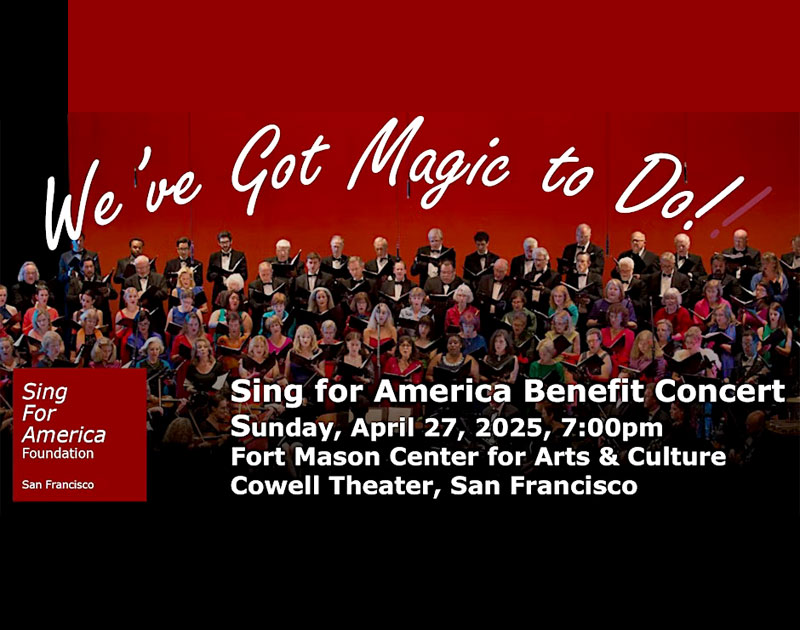 We've Got Magic To Do: Sing For America Benefit Concert 2025 - Fort ...